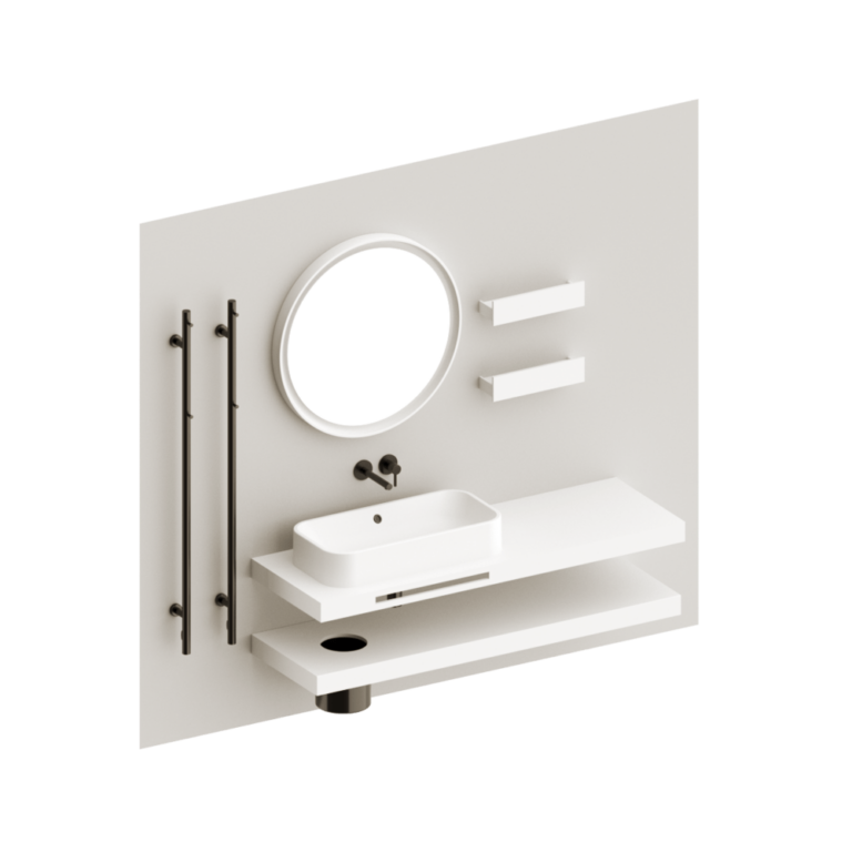 Invictus L Bathroom Collection | Eumar Design