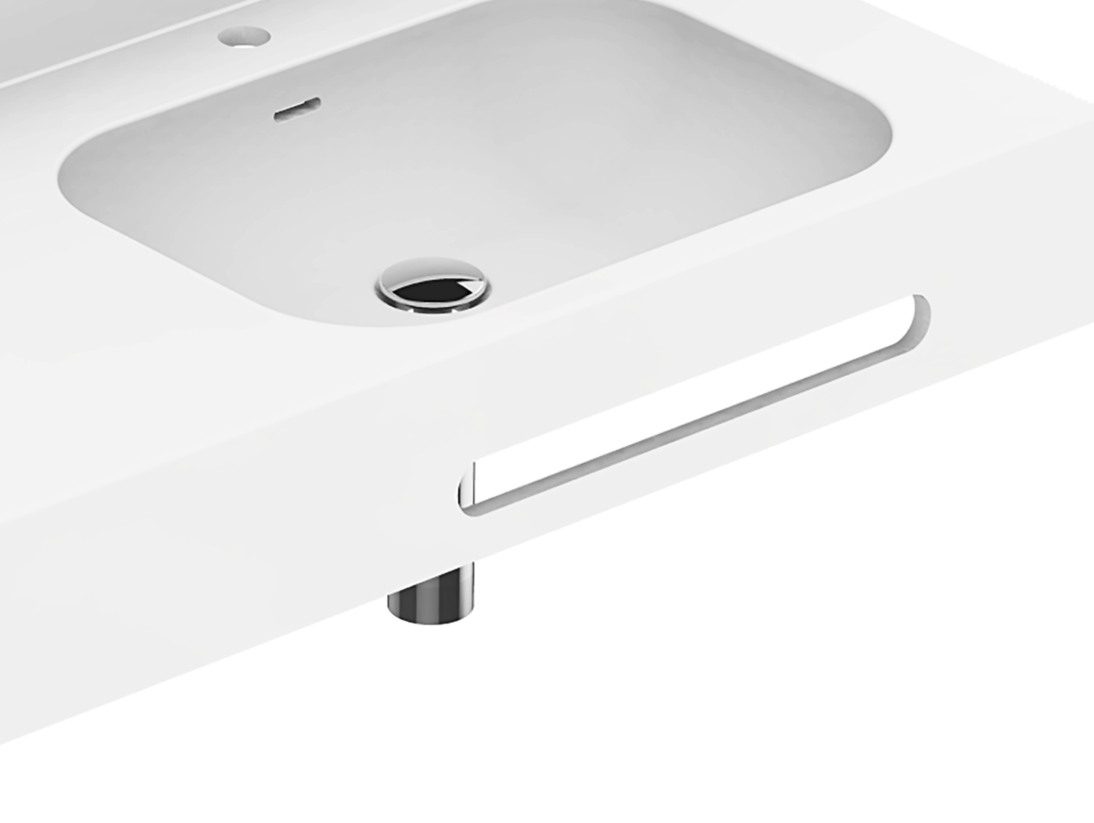 Towel drop holder opening (GelCeramic) | Complements & accessories | Eumar Design